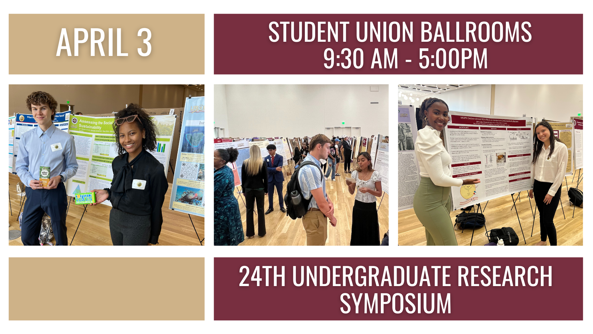Undergraduate Research Symposium | Center for Undergraduate Research ...